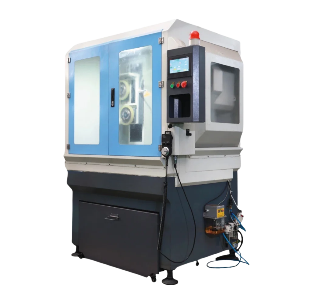 Máquina de corte vertical por hilo diamantado – Precisión y Eficiencia